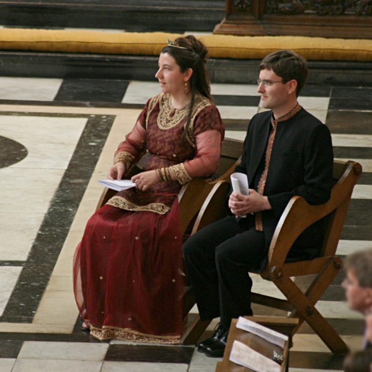 Rachel and Tony's wedding, 9th of July 2005 - 10.rachel and tony during ...